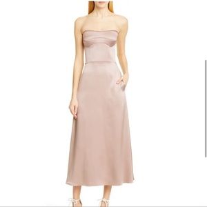 Brandon Maxwell | Dresses | Brandon Maxwell Zipper Silk Dress 4 | Poshmark